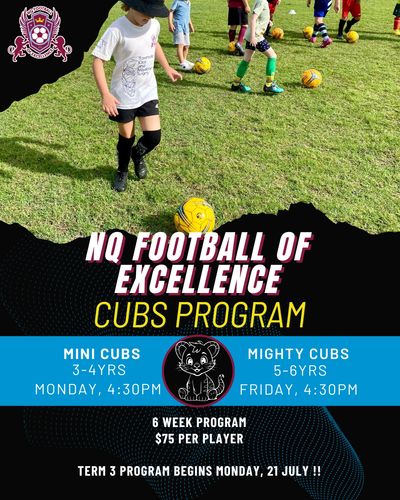 Cubs Program | NQ Football of Excellence